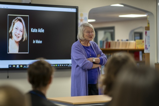 Wey Valley Academy - BBC Broadcaster & Journalist Kate Adie talks to ...