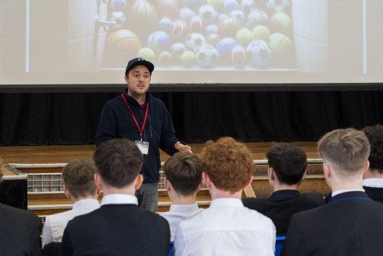 Wey Valley Academy - Alumni Af Marseh talks to students about Cancer ...